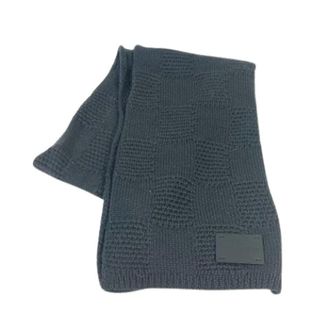 Louis Vuitton unisex, Pre-owned, Gris, Taille: ONE Size Pre-owned Damier leather tag Stole