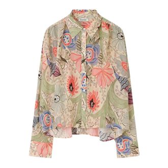 Rodebjer Femme, Blouses et Chemises, Multicolore, Taille: 40 FR Taylor Pliss&eacute; Cropped Shirt
