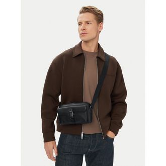 Calvin Klein Umh&auml;ngetasche Calvin Klein Emblem Hw Camera Bag LV04D3505G Schwarz
