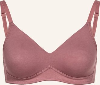 erlich textil Erlich Textil Amela B&uuml;gelloser Multifunktions-Tr&auml;ger Bh Gro&szlig;e Cups Starker Halt Aus Bio-Baumwolle - Verstellbare Tr&auml;ger lila