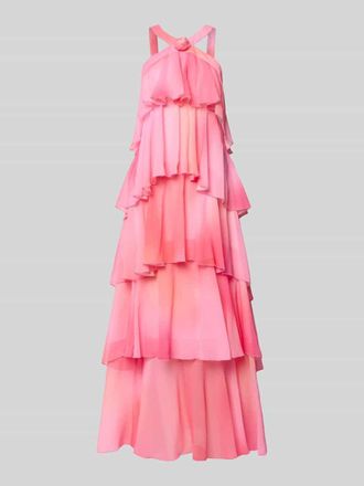 Vero Moda Volant Abendkleid mit V-Ausschnitt Modell FELICIA