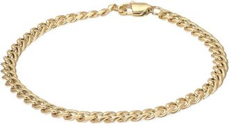 iXXXi Men Edelstahlarmband Flat Chain Gold | 19cm