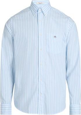 GANT Chemise droite &agrave; rayures en coton