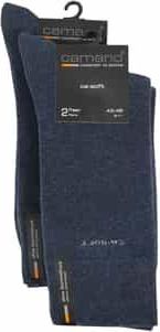 Camano Socken im unifarbenen Design im 2x2er-Pack
