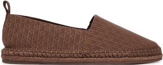 Calvin Klein Espadrilles Espadrille Aop Cv HM0HM02231 Braun