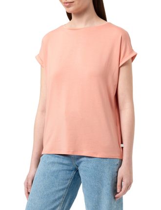 QS by s.Oliver Damen 2106806 T-Shirt, Orange, XX-Large