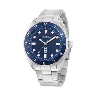 Nautica Uhr Nautica Finn World NAPFWF407 Silberfarben