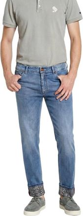 Mason's Homme, Jeans, Bleu, Taille: W34 Harris Pantalon en denim regular 5 poches
