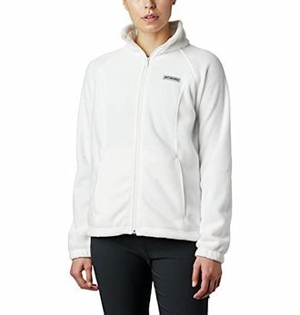 Columbia Benton Springs Fermeture Éclair intégrale Petite Taille Veste Polaire, Sel de mer, S Femme