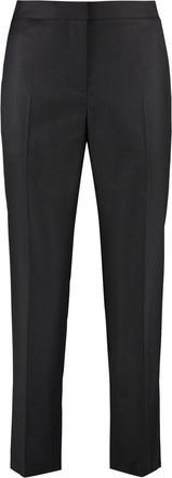 Alexander McQueen Klassische Cropped-Hose - Schwarz