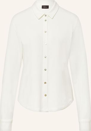 s.Oliver Black Label S.Oliver Black Label Hemdbluse Aus Jersey weiss