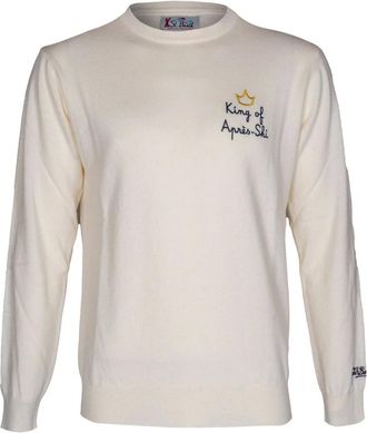 MC2 Saint Barth Herren, Strickwaren, Wei&szlig;, 2XLGr&ouml;&szlig;e