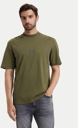 HUGO BOSS T-Shirt Nieros 50509991 Gr&uuml;n Regular Fit