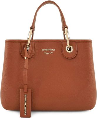Emporio Armani Femme, Sacs, Brun, Taille: ONE Size Sac fourre-tout structur&eacute; pour tous les jours