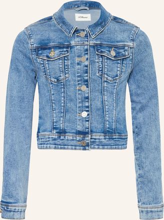 s.Oliver S.Oliver Red Jeansjacke blau