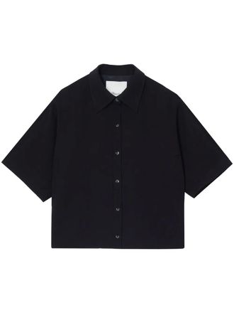 3.1 Phillip Lim chemise en maille - Bleu