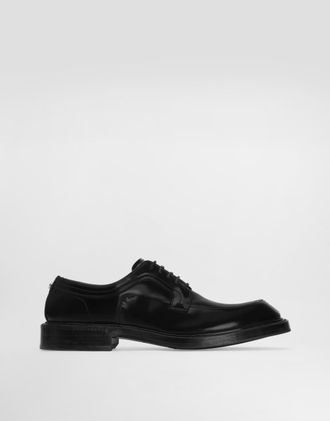 Dolce & Gabbana Derbyschuhe Aus Kalbsleder - Mann Collection Schwarz 41.5