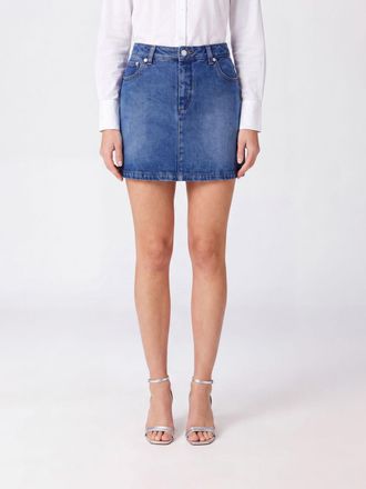 A.P.C. A. P.C. Mini-jupe crayon en denim &agrave; cinq poches