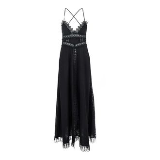 Charo Ruiz Ibiza Femme, Robes, Noir, Taille: 36 FR Robe Longue Noire Image