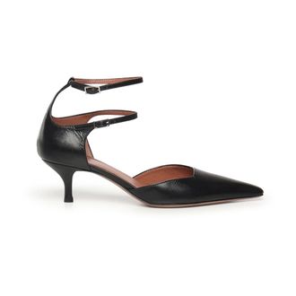 Giuliano Galiano Schwarze Leder Pumps mit Spitzer Kappe - - Shoes - Damen - Schwarzk - 36 EU