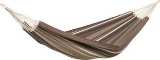 Amazonas Sandals Xxl H&auml;ngematte Paradiso Caf&eacute; Tuchh&auml;ngematte Liegefl&auml;che ca. 250 x 175 cm - Amazonas
