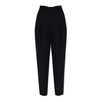 Emporio Armani Damen, Hosen, Schwarzk, SGr&ouml;&szlig;e