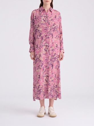 Momoni Bedrucktes Seiden-Chemisier-Kleid