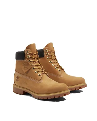 Timberland Mens 6-Inch Premium Leather Boots Wheat