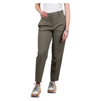Circolo 1901 Femme, Pantalons, Vert, Taille: 38 FR Straight Pantalons