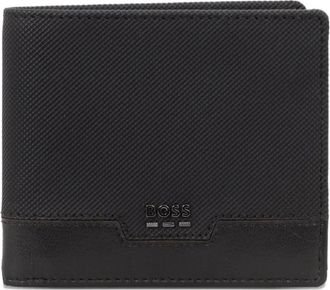 HUGO BOSS unisex, Accessoires, Noir, Taille: ONE Size Portefeuille en polyester