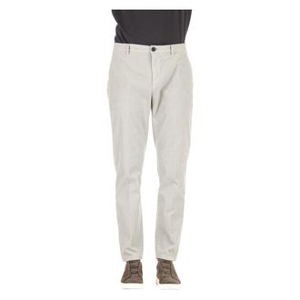 Department Five Hellgraue Hose mit versteckter Knopfleiste - - Trousers - Herren - Grau - W36