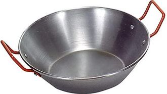 Garcima 5020154 Po&ecirc;le Profonde, polie, avec anses 40 cm, Noir