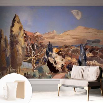 Tulup Carta Da Parati - Mural - Con Sala Da Pranzo - Camera Da Letto - Cameretta - Con Colla Gratuita Paesaggio Forestale 312x219 Cm