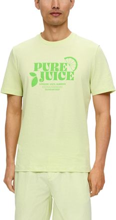 s.Oliver Baumwoll-T-Shirt mit Frontprint