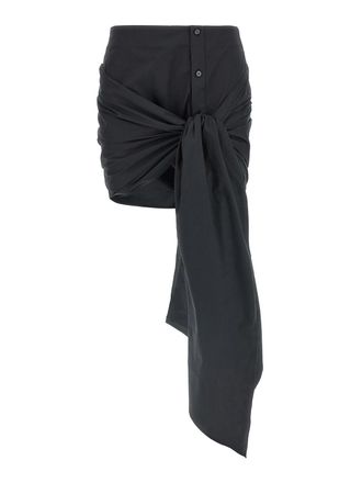 The Attico Mini Jupe - Noir