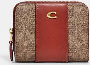 Coach Faltportemonnaie Aus Charakteristischem Colourblock-Canvas