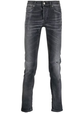 Dondup jean skinny &agrave; taille mi-haute - Noir