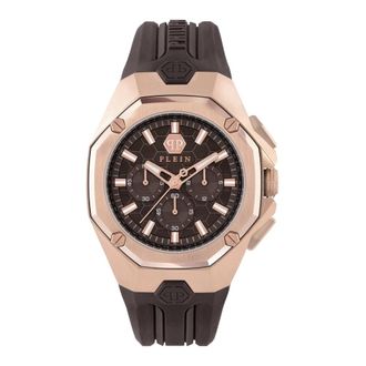 Philipp Plein Philipp Plein Herrenuhr Octagon - - Accessories - Herren - Braun - ONE SIZE