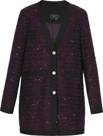 Faina Blazer Frauen Dunkelviolett