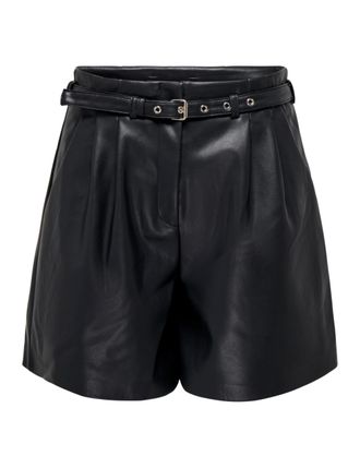 Only Female Shorts in Lederoptik ONLHEIDI Faux Leather Shorts NOOS OTW