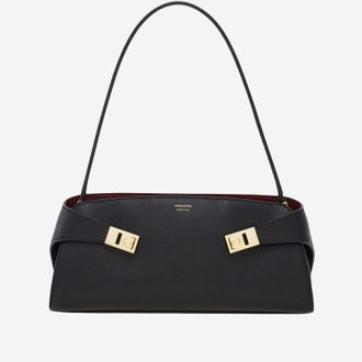 Ferragamo Sac &agrave; bandouli&egrave;re Hug East West