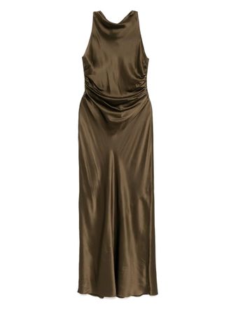 Reformation robe Anaiis - Marron