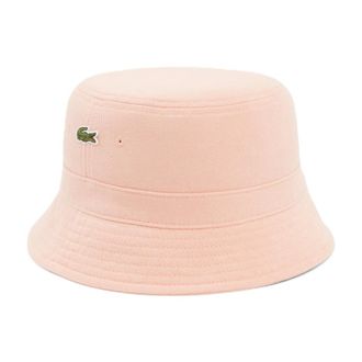 Lacoste Piqu&eacute; Bucket Hat - - Accessories - Herren - Rosa - S