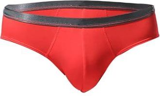 Generic Slip pour homme, couleur unie, respirant et confortable, coupe douce et id&eacute;ale, taille &eacute;lastique, slip d&eacute;contract&eacute; pour le sport et la vie quotidienne