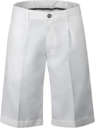 Moorer Homme, Shorts, Blanc, Taille: 3XL Alicudi Bermuda Shorts