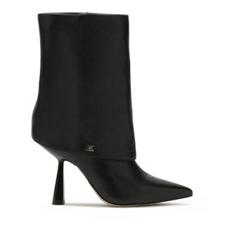 Kazar Schwarze Stiefel mit umgeschlagenem Oberteil - - Shoes - Damen - Schwarzk - 36 EU