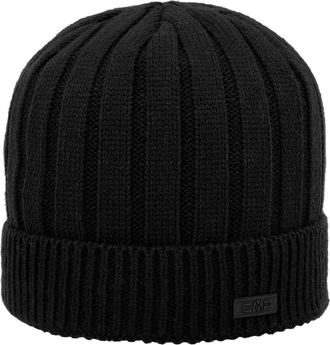 F.lli Campagnolo Herren M&uuml;tze Winterm&uuml;tze Kopfbedeckung Strickm&uuml;tze, Farbe:Schwarz, Artikel:-U901 Nero