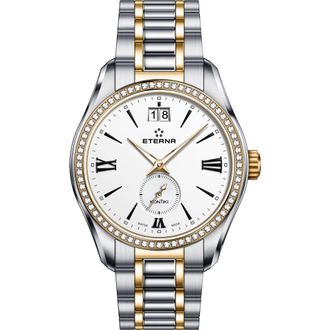 Eterna KonTiki Quarz Uhr - - Accessories - Herren - Grau - ONE SIZE
