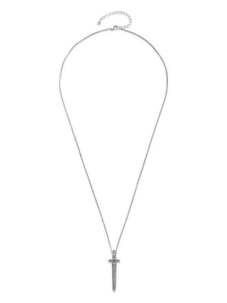Mateo Bijoux collier &agrave; pendentif &eacute;p&eacute;e - Argent