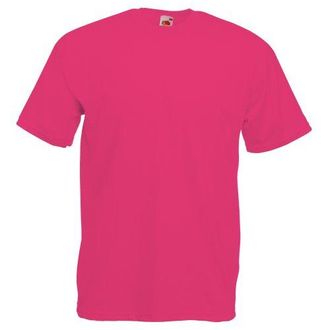 Fruit Of The Loom T-Shirt à Manches Courtes - Homme (M) (Rose Clair)